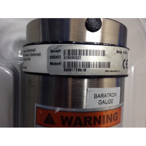 MKS 628B11TBE1B 10 Torr Baratron Gauge